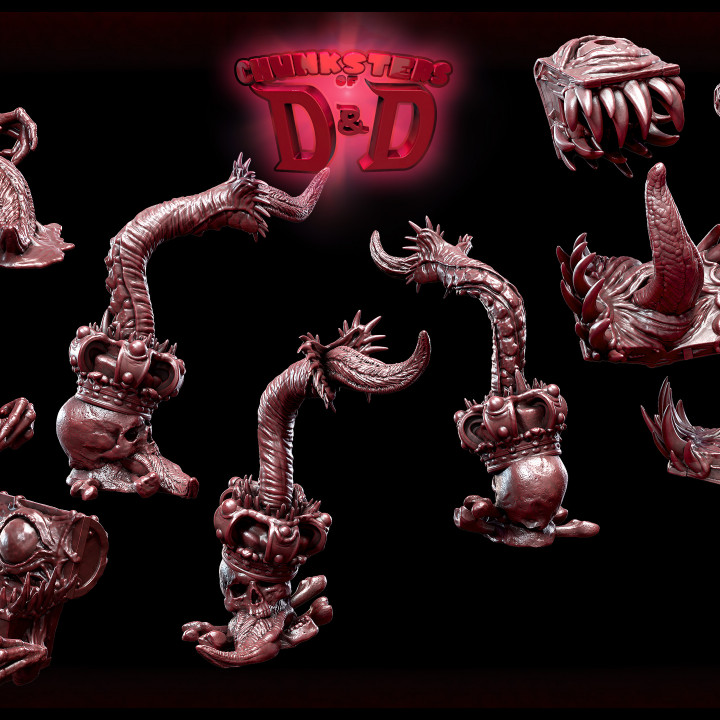 3D Printable Mimics ( 9 variations) by Mini Monster Mayhem