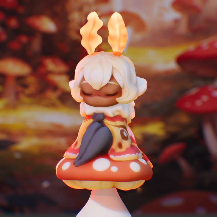 3D Printable Moth Sleep by ToyKo!