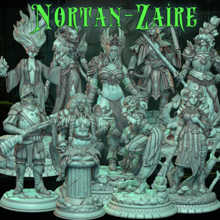 3D Printable Nothan Zaire by HardWitch-Games