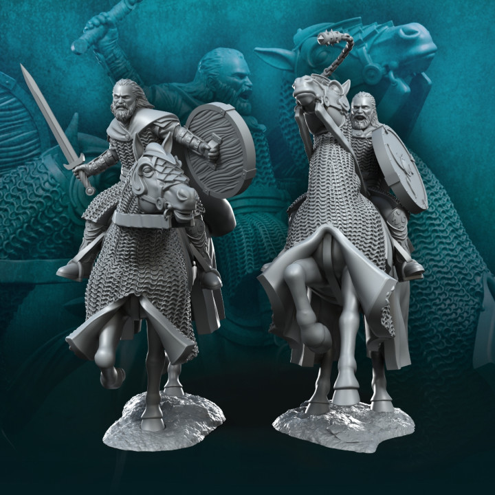 3D Printable West Humans Hammer-Sons Cavalry | West Humans | Fantasy by ...