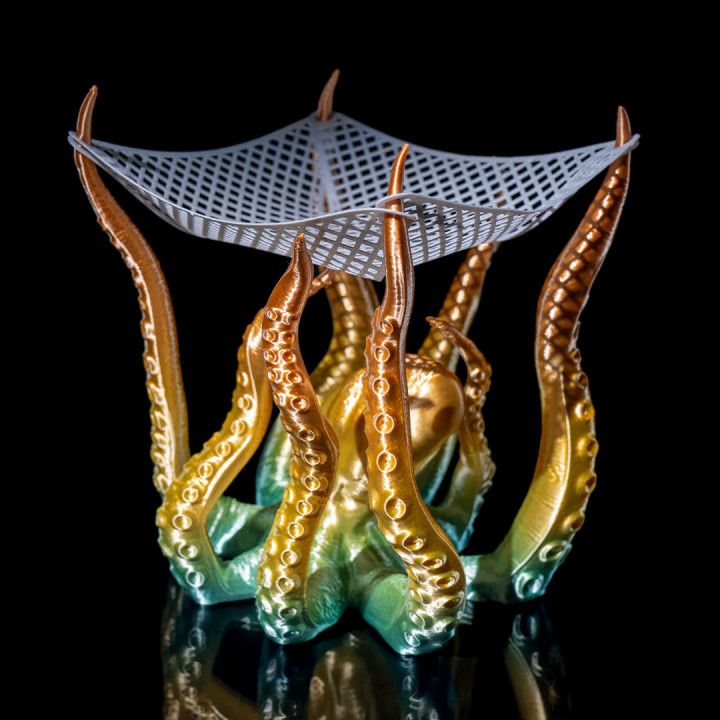 3D Printable Fishing Net Drama by Stlflix