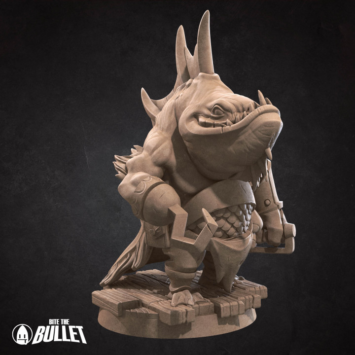 3D Printable Locathah Bandit (Hook) by Bite the Bullet
