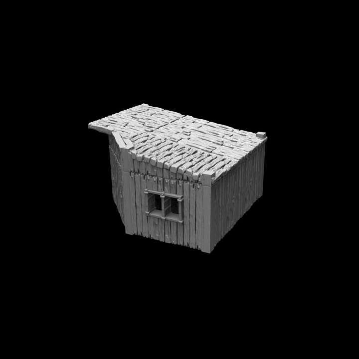 3D Printable Pirate House 4 :: UMC 02 Pirates vs the Undead :: Black ...