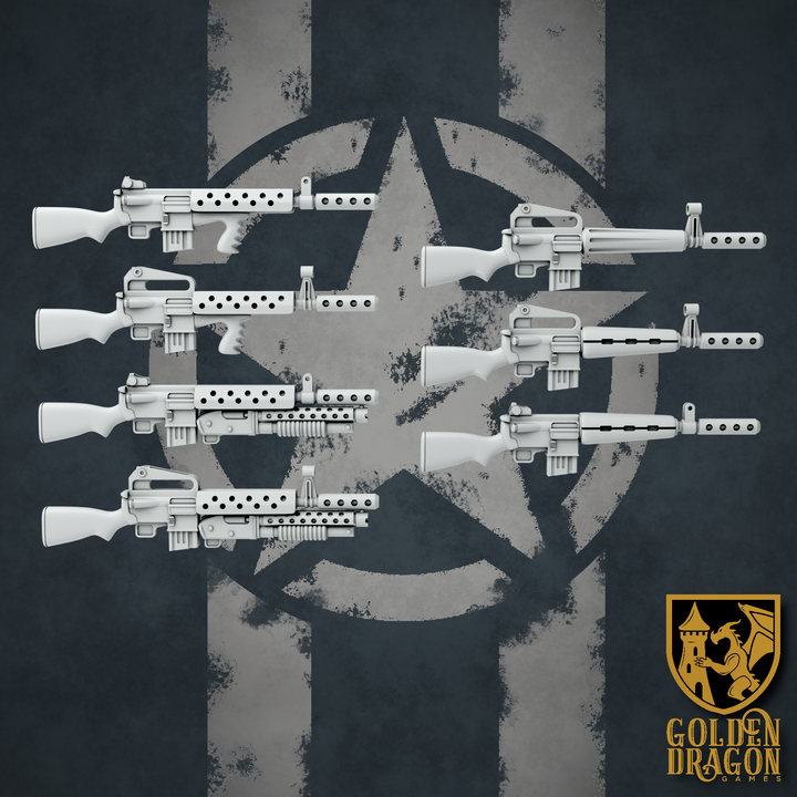 3D Printable Marcher Commander's Armory by Golden Dragon Games