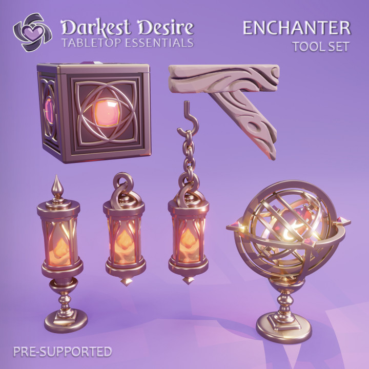 3D Printable Enchanter - Magic Tools by Darkest Desire