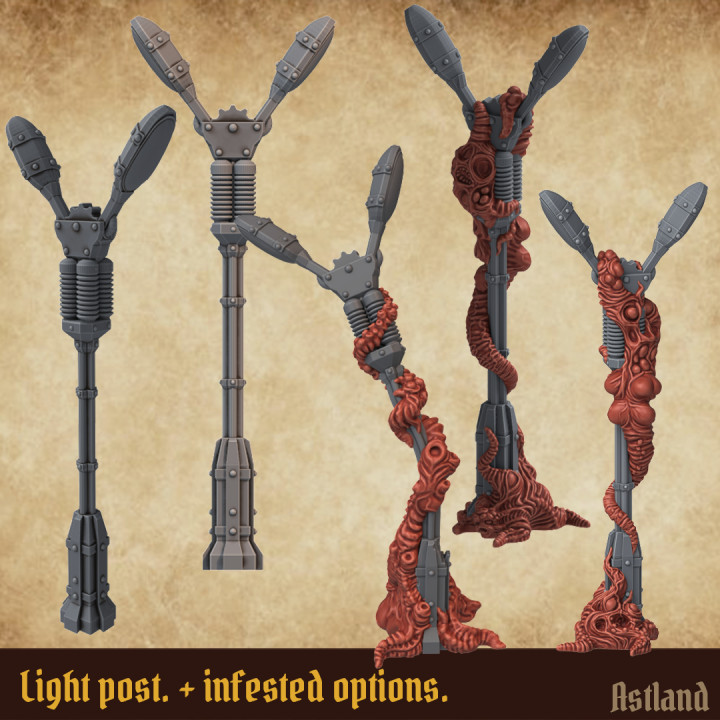 3D Printable Statue of warden priest. Kickstarter campaign set. by Astland