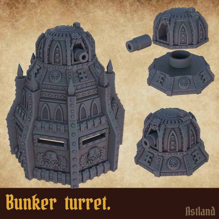 3D Printable Statue of warden priest. Kickstarter campaign set. by Astland