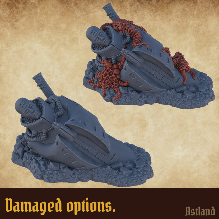 3D Printable Statue of warden priest. Kickstarter campaign set. by Astland