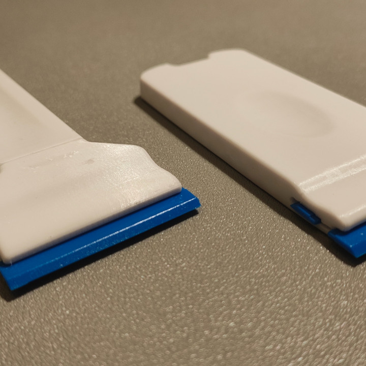 3D Printable Plastic Scraper by MING