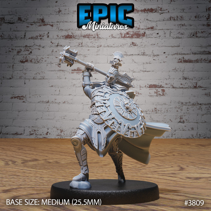 3D Printable Native Jungle Champion Attack / Ancient Wild Warrior ...