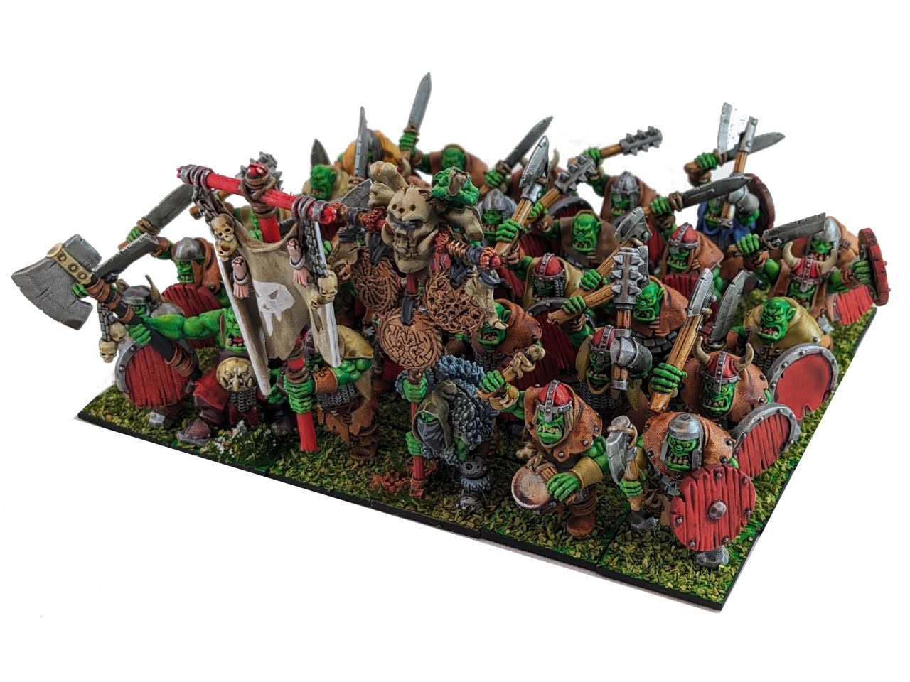 3D Printable Orc Warriors with Hand Weapons and Spears - Highlands ...