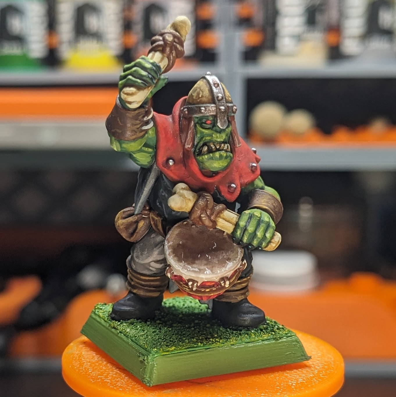 3D Printable Orc Warriors with Hand Weapons and Spears - Highlands ...