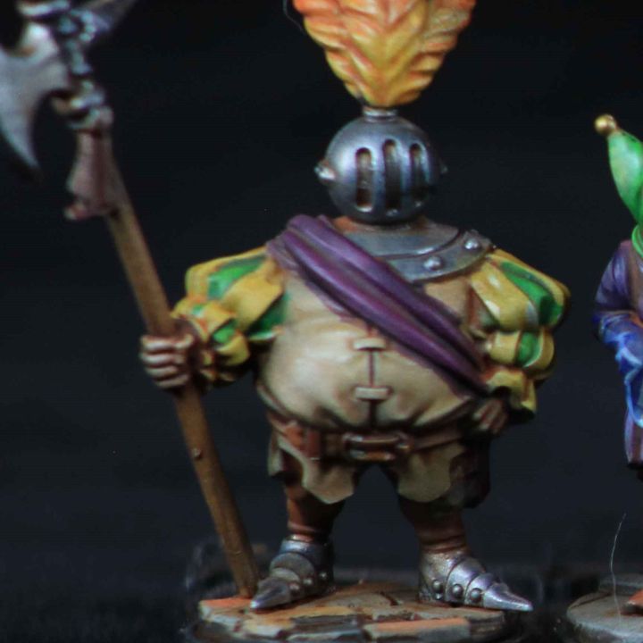 3D Print of Fancy Knight [PRE-SUPPORTED] by mmaxner