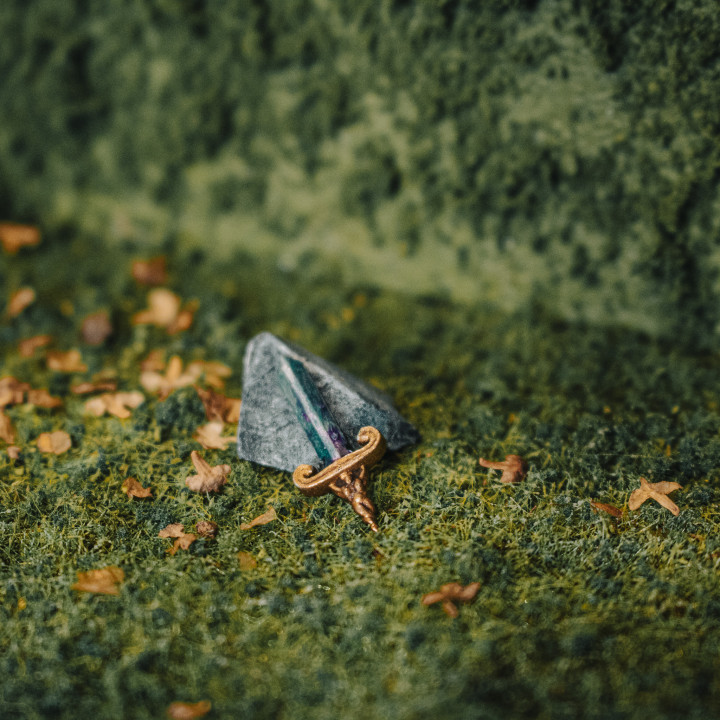 3D Printable 11 Legendary Magical Swords - Kitbashing or Basing Bits by ...