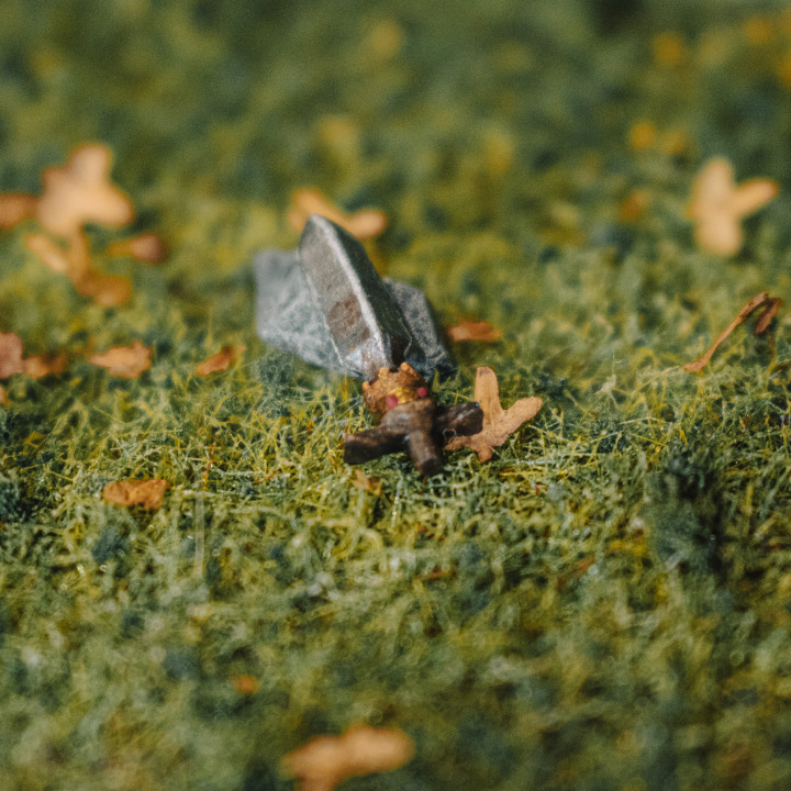 3D Printable 11 Legendary Magical Swords - Kitbashing or Basing Bits by ...