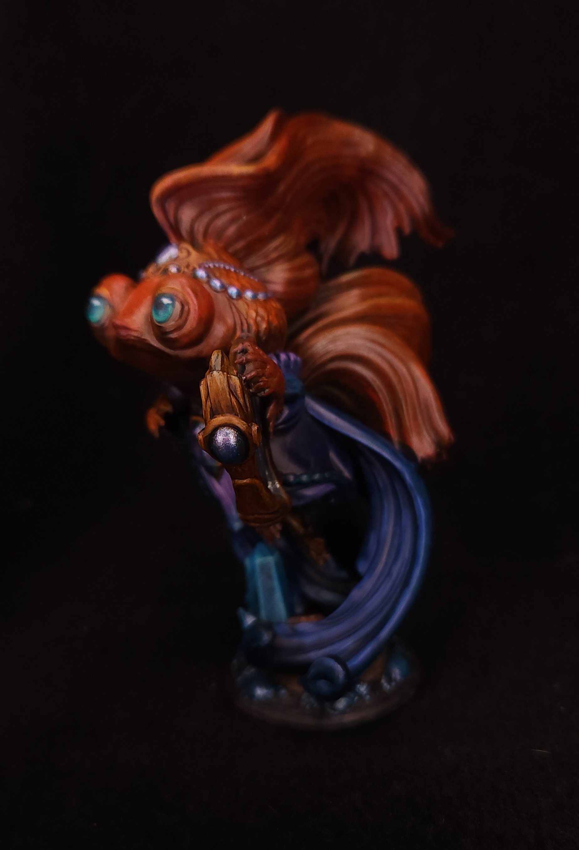 3D Printable Goldfish Lady by Pepunki Creatures