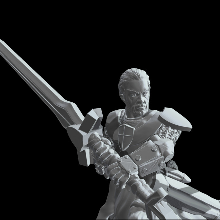 3D Printable Breton Heroes Set 2 by Sin's Miniatures