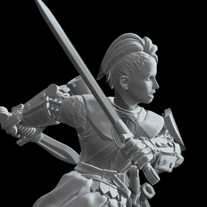 3D Printable Breton Heroes Set 2 by Sin's Miniatures