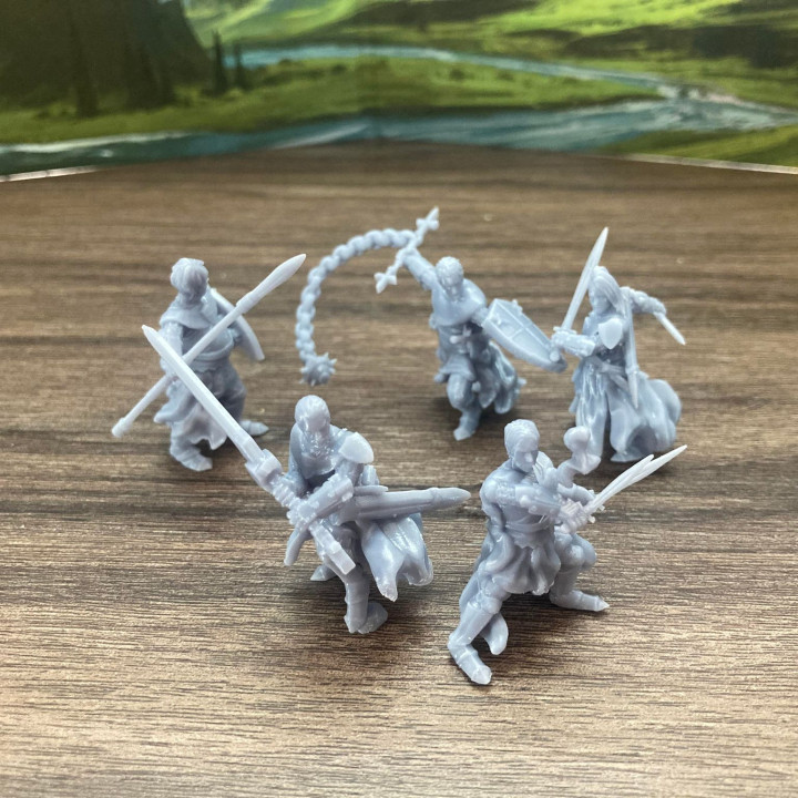 3D Printable Breton Heroes Set 2 by Sin's Miniatures
