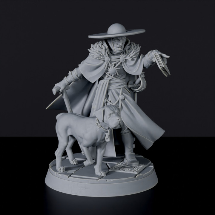 3D Printable Vampire Hunters - Additional Miniatures by Titan Forge ...