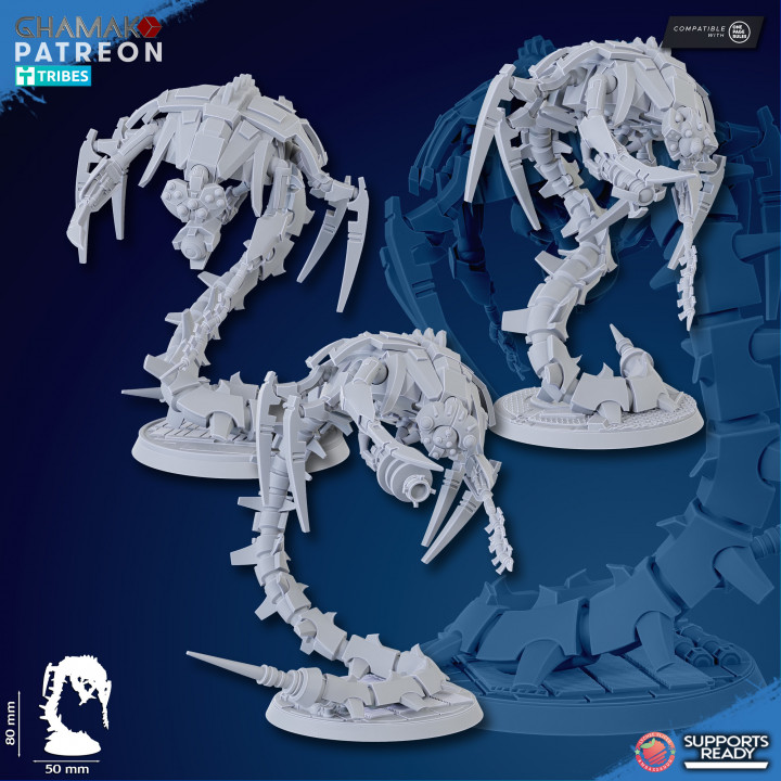 3D Printable Wraiths by Ghamak