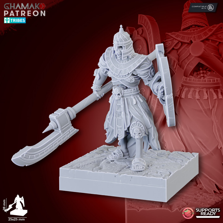 3D Printable Pyramids Guards by Ghamak