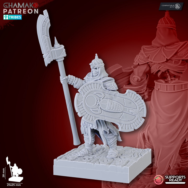 3D Printable Pyramids Guards by Ghamak