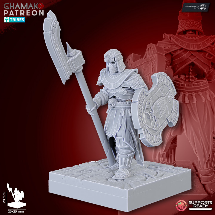 3D Printable Pyramids Guards by Ghamak