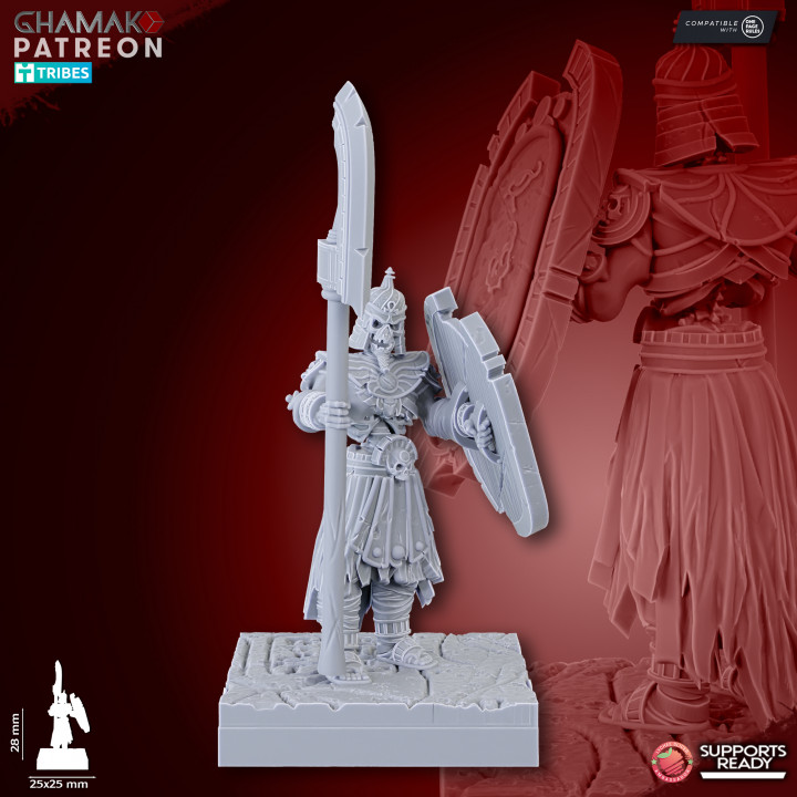 3D Printable Pyramids Guards by Ghamak