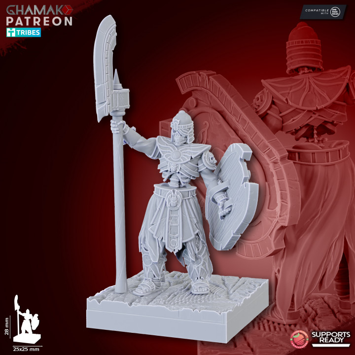 3D Printable Pyramids Guards by Ghamak