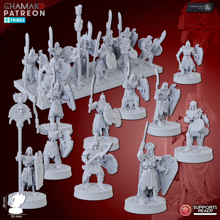 3D Printable Pyramids Guards by Ghamak