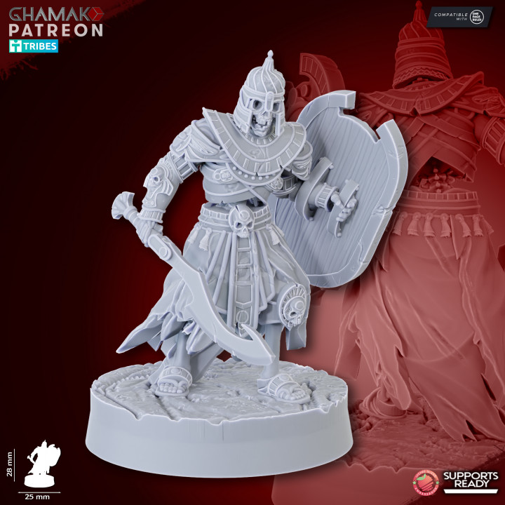 3D Printable Pyramids Guards by Ghamak