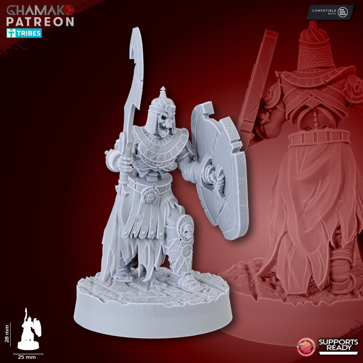 3D Printable Pyramids Guards by Ghamak