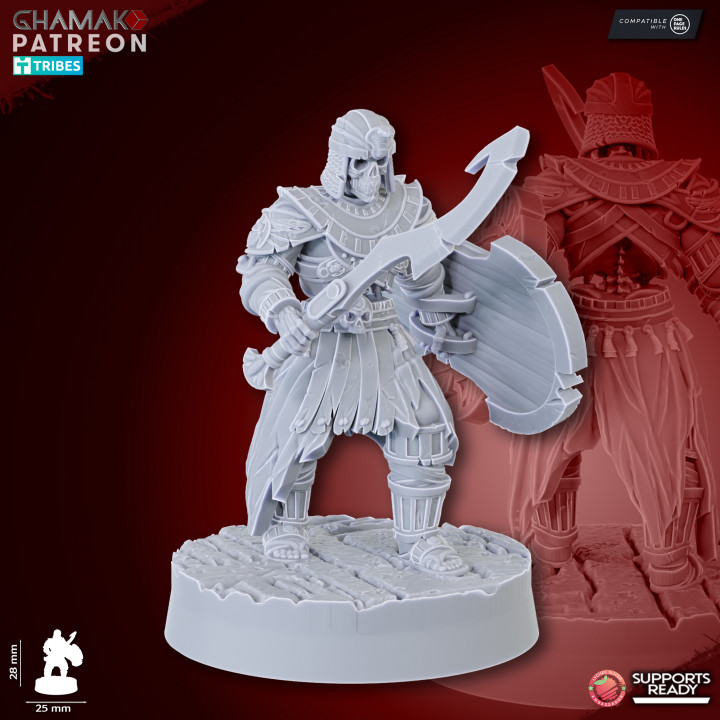 3D Printable Pyramids Guards by Ghamak