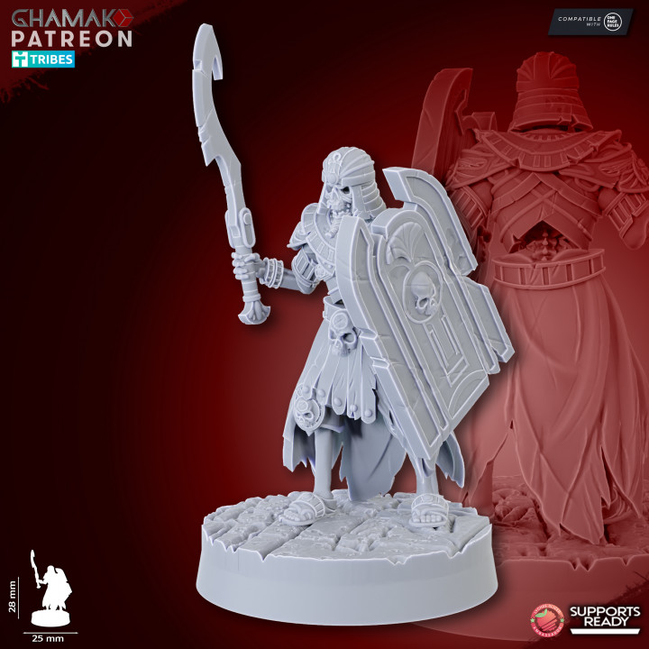 3D Printable Pyramids Guards by Ghamak