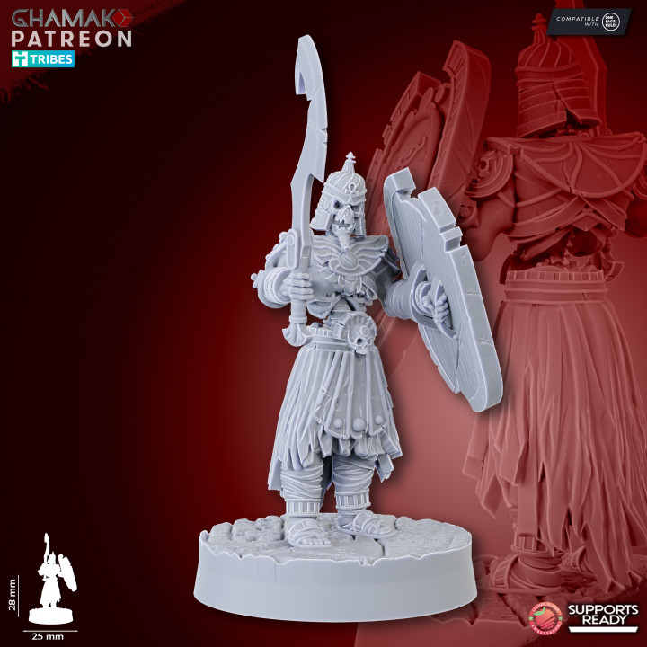 3D Printable Pyramids Guards by Ghamak