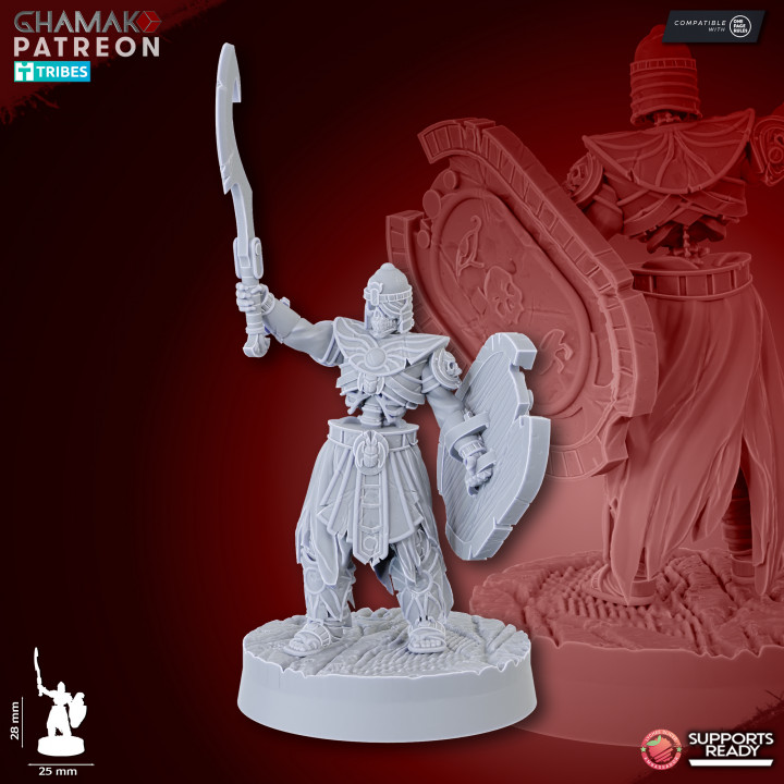 3D Printable Pyramids Guards by Ghamak