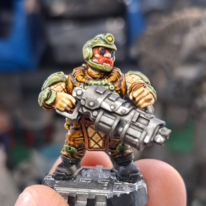 3D Print of Clan of Cladhaich - Dwarf Gang by benwilson8