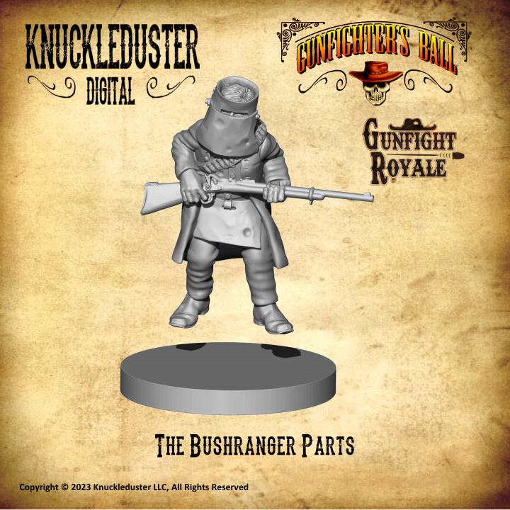 3D Printable The Bushranger by Knuckleduster Digital
