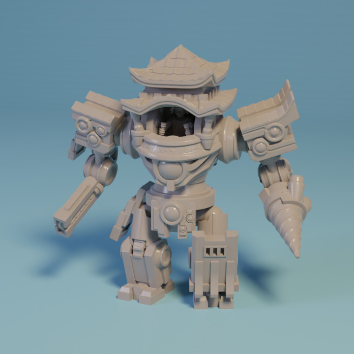 3D Printable Magic Mech by Steam Tatsu