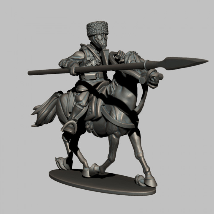 3D Printable WW1 Russian Cossacks by Wargames Atlantic