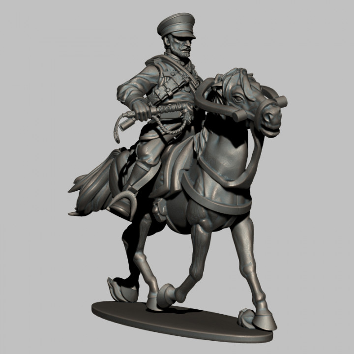 3D Printable WW1 Russian Cossacks by Wargames Atlantic