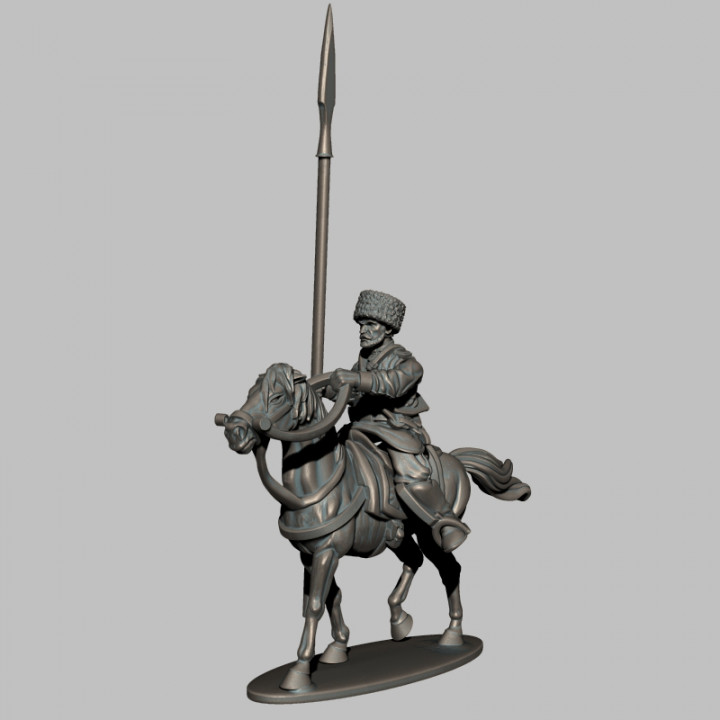 3D Printable WW1 Russian Cossacks by Wargames Atlantic