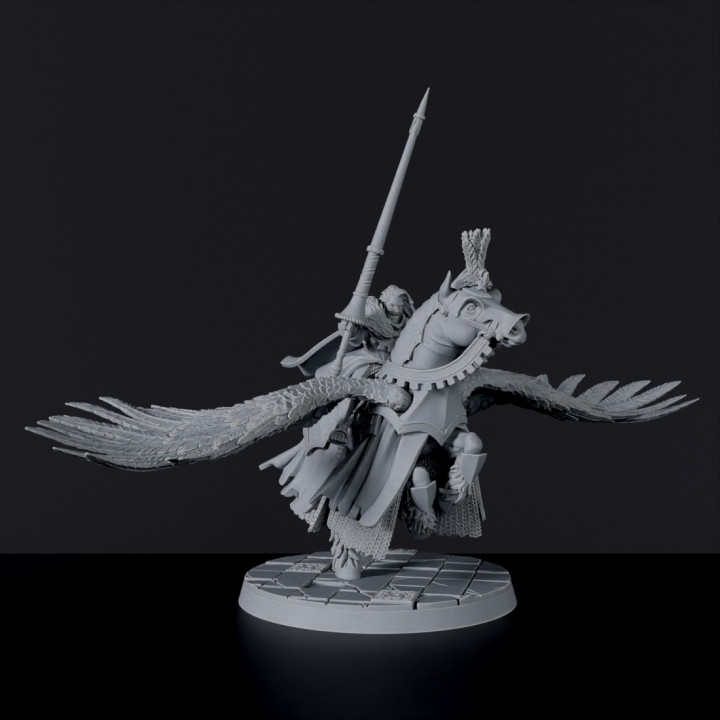 3D Printable Griffon Knights - Additional Miniatures by Titan Forge ...