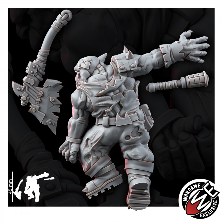 3D Printable ORK CORPSES by Wargame Exclusive