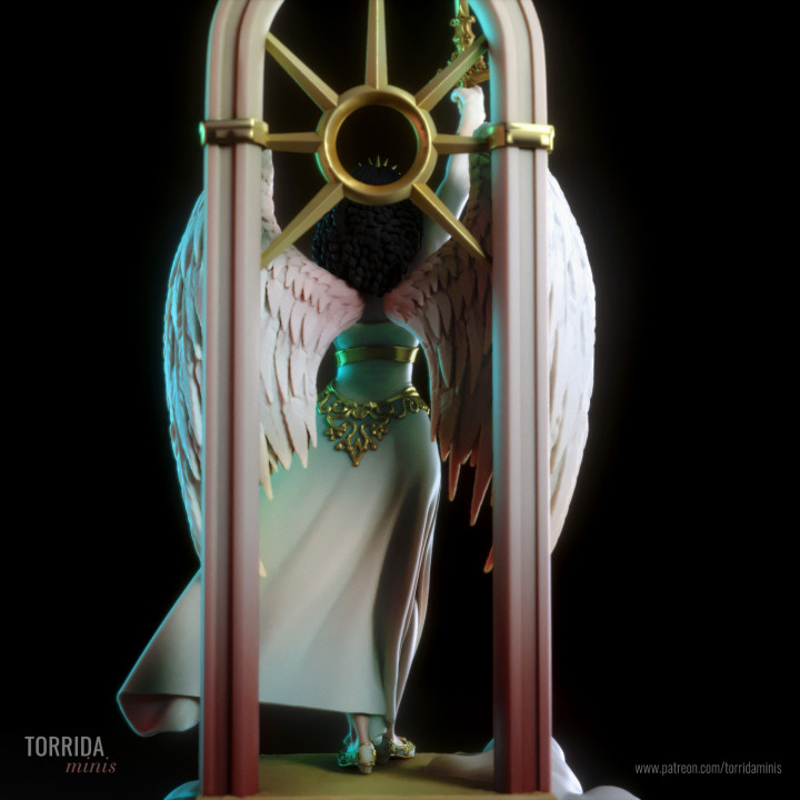 3D Printable Bianca, the angel by Torrida Minis