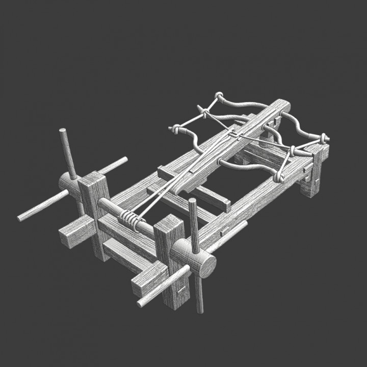 3D Printable Medieval arrow thrower - multi bows by Northern Crusades ...