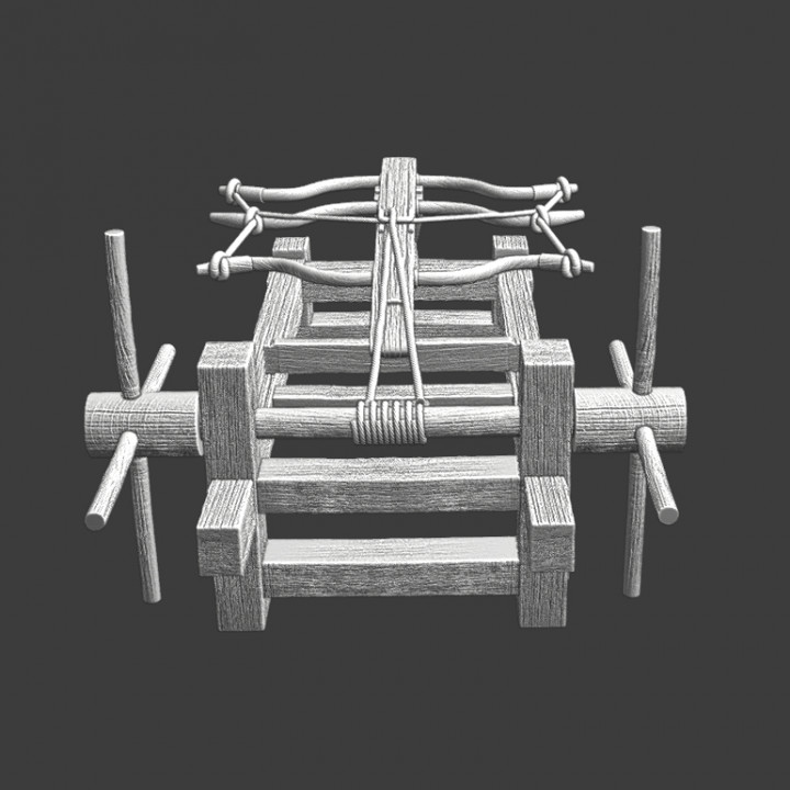 3D Printable Medieval arrow thrower - multi bows by Northern Crusades ...