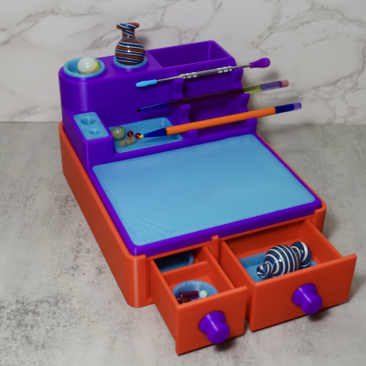 3D Printable Model X3 Dab Station by MysticMesh3D