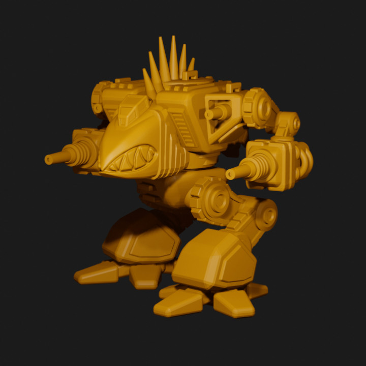 3D Printable The Angry Chicken V2 (Mecha) by Donya Quick